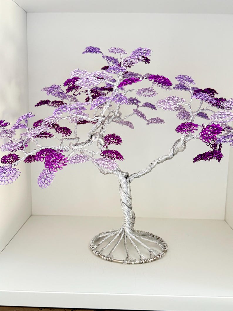 Wire Tree Handmade. Can Be Made in Colors of Your Choice - Etsy