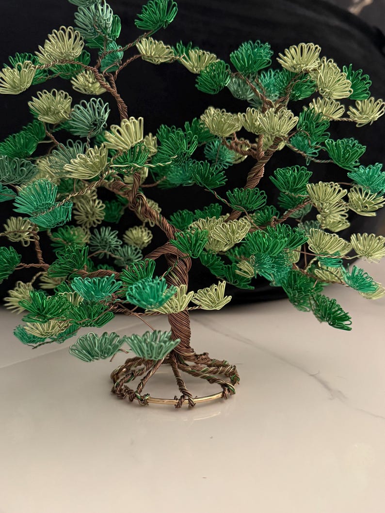 Wire Tree Handmade. Can Be Made in Colors of Your Choice - Etsy