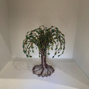 Weeping Willow Wire Tree Handmade. Can Be Made in Colors of Your Choice ...