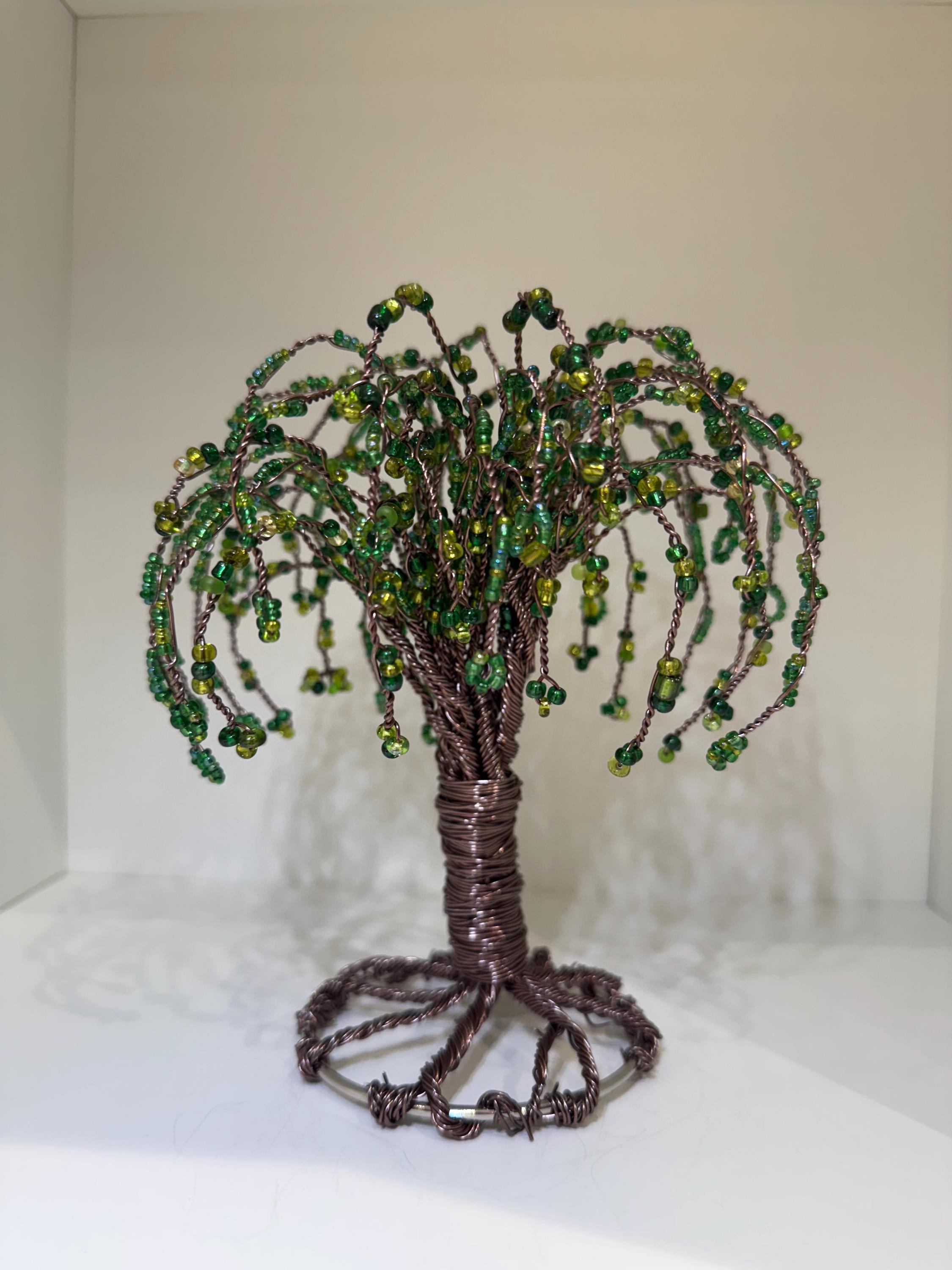 Weeping Willow Wire Tree Handmade. Can Be Made in Colors of Your Choice ...
