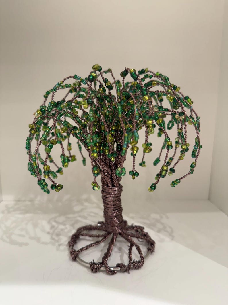 Weeping Willow Wire Tree Handmade. Can Be Made in Colors of Your Choice ...