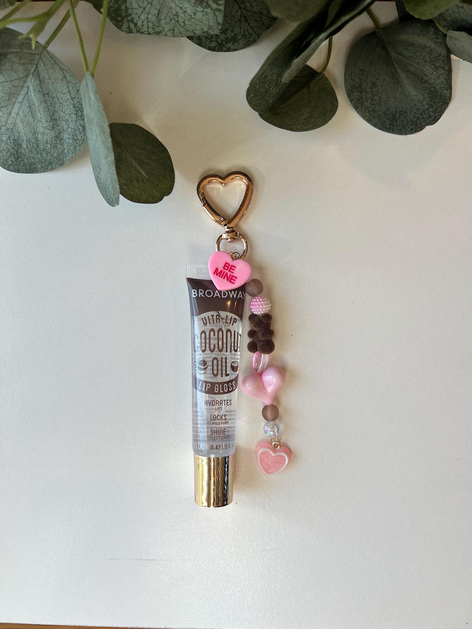 Charm Lip Gloss Keychain Charm Accessory Trendy Lip Gloss Teen Gift ...