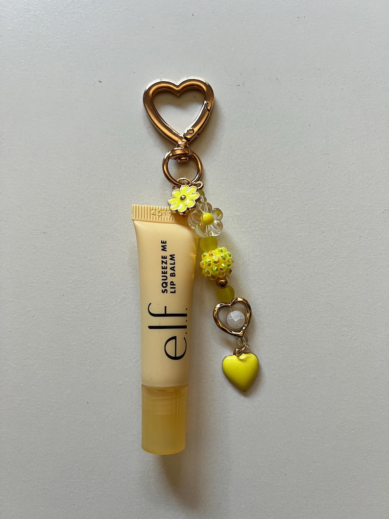 Custom Lip Gloss Keychain Charm Accessory Trendy Lip Gloss Teen Gift ...