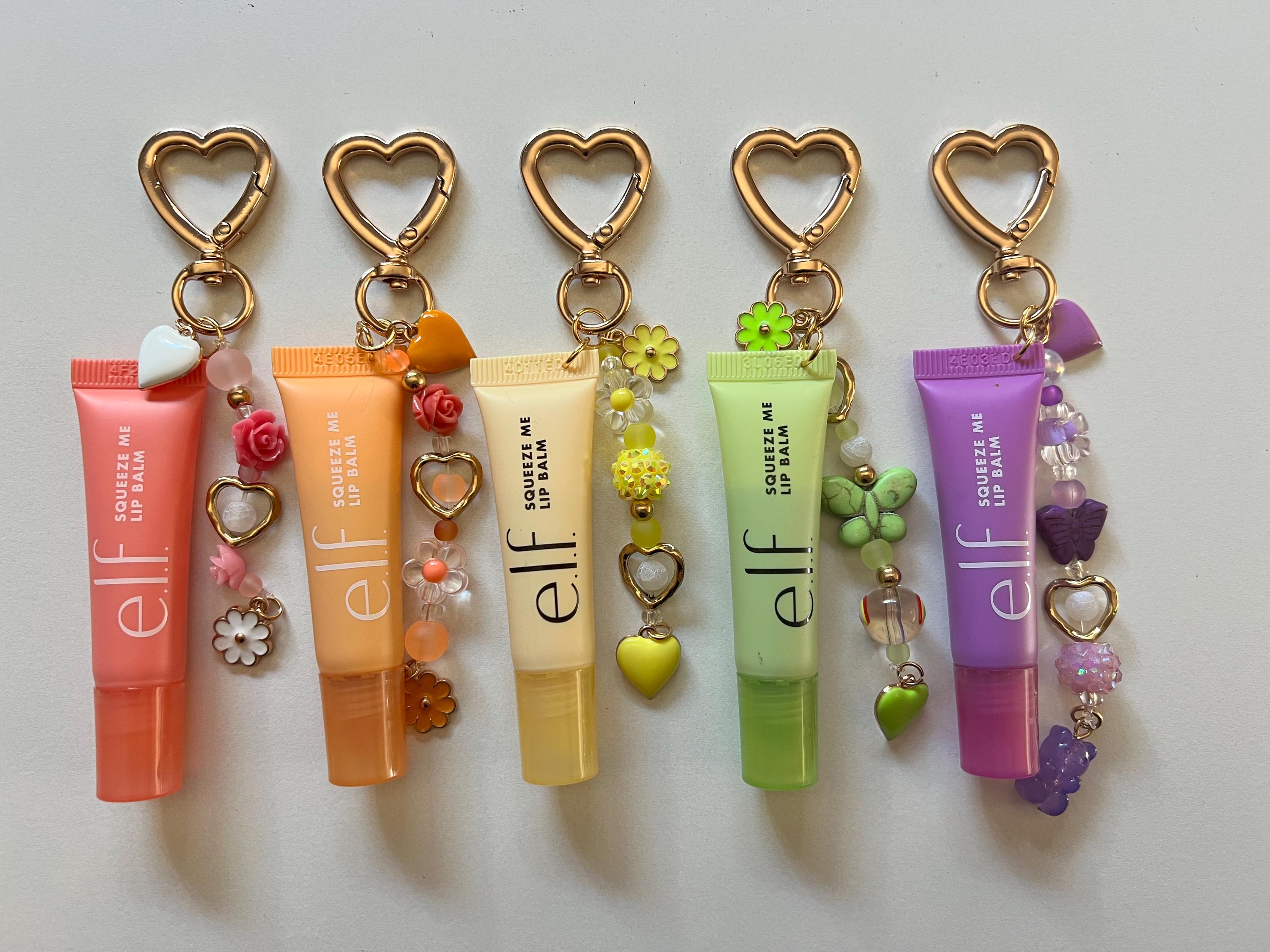 Custom Lip Gloss Keychain Charm Accessory Trendy Lip Gloss Teen Gift ...
