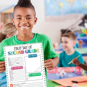 CUSTOMIZABLE First and Last Day of School | Poster | My Favorites | All ...