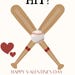 Editable Baseball Valentine's Day Tag: Classroom Party Favor (DIY ...