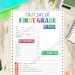 CUSTOMIZABLE First and Last Day of School | Poster | My Favorites | All ...