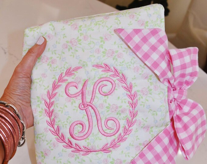 Gingham Bow Bible Cover/quilted Bible Cover/vintage Bible Cover - Etsy