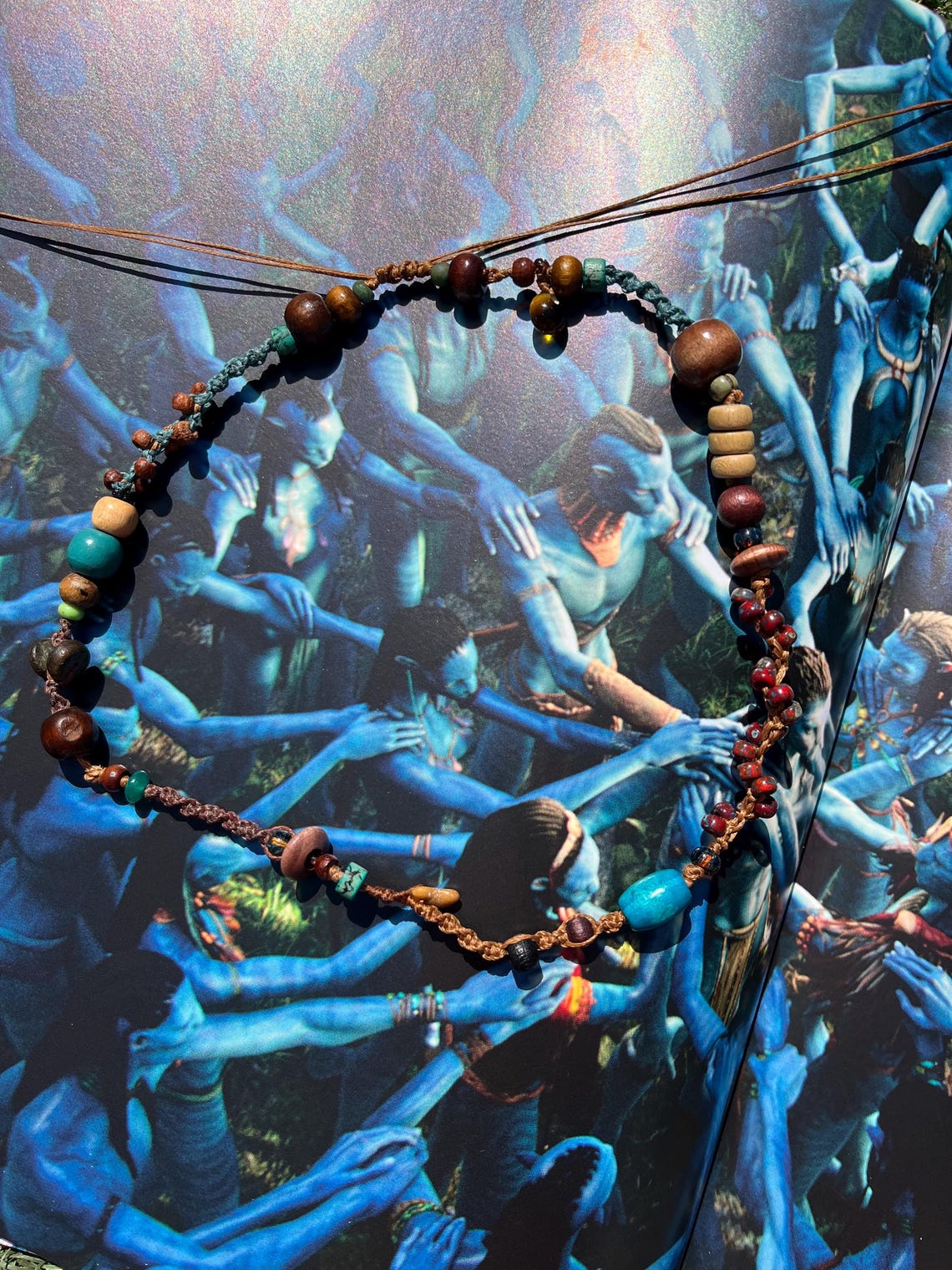 Mystery Avatar Inspired Necklace - Adjustable Necklace - Etsy