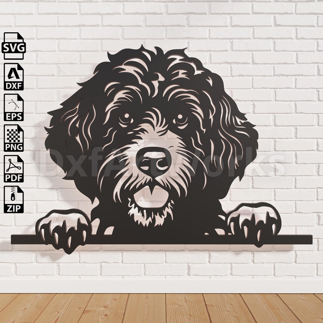 PORTUGUESE Water Dog Svg File for Cricut,dog Clipart,cut File,vector ...