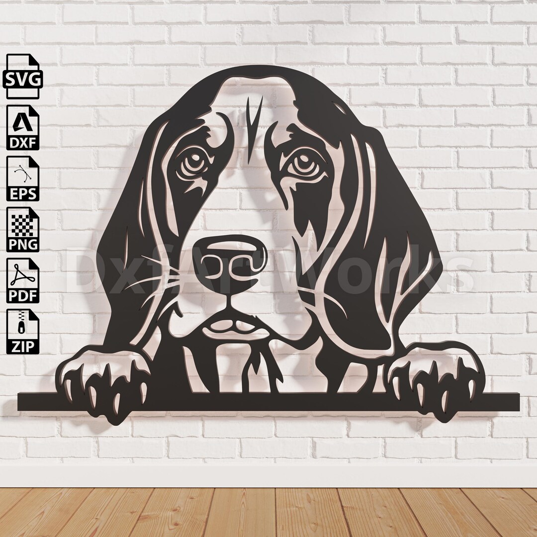 TREEING WALKER COONHOUND Dog Svg File for Cricut,dog Clipart,cut File ...