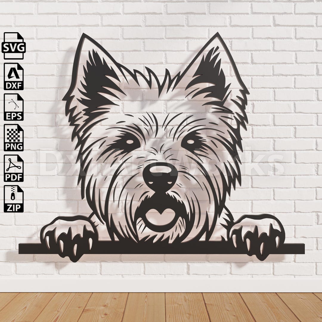 West Highland White Terrier Dog Svg File for Cricut,dog Clipart,cut ...