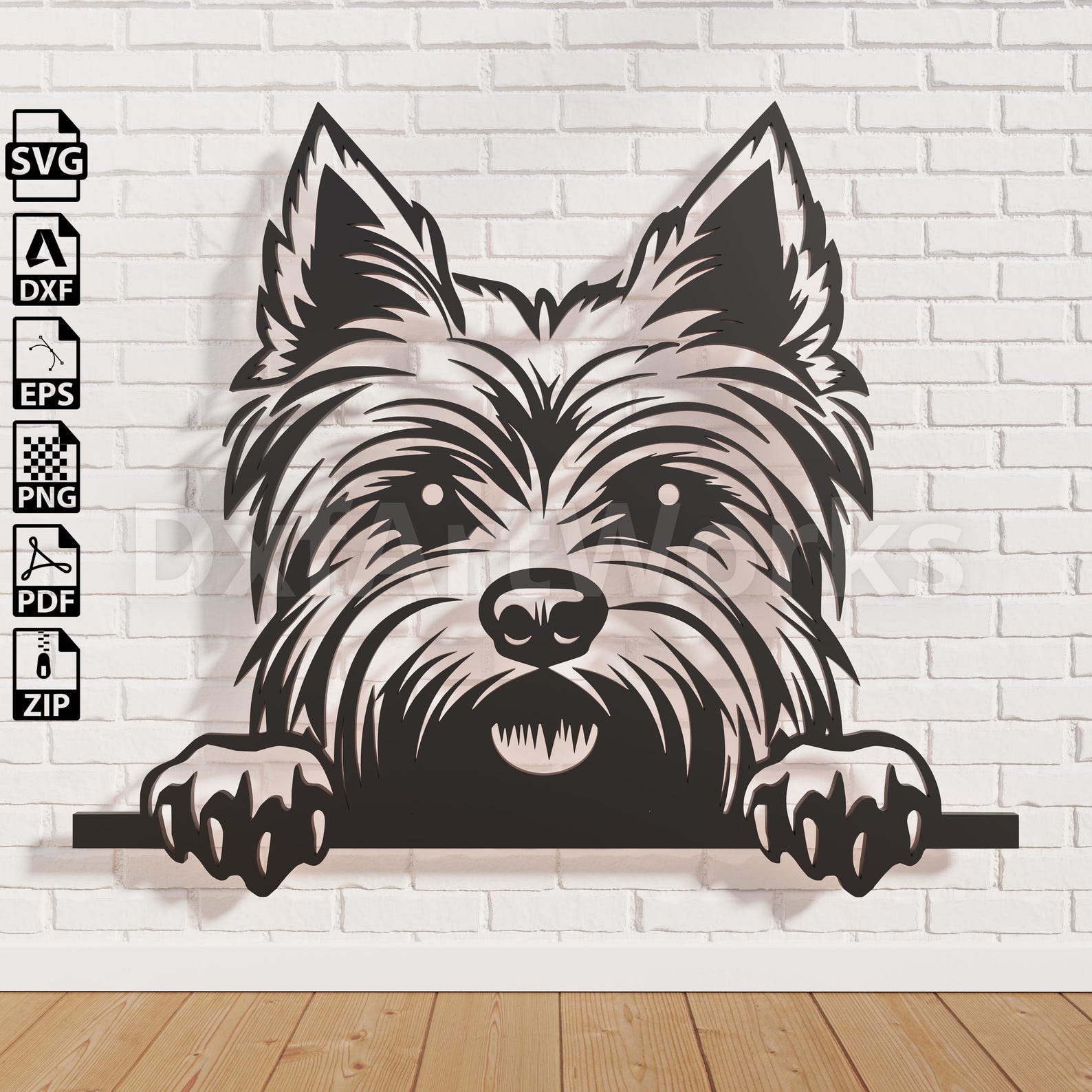 SILKY TERRIER Svg File for Cricut,dog Clipart,cut File,vector Art ...