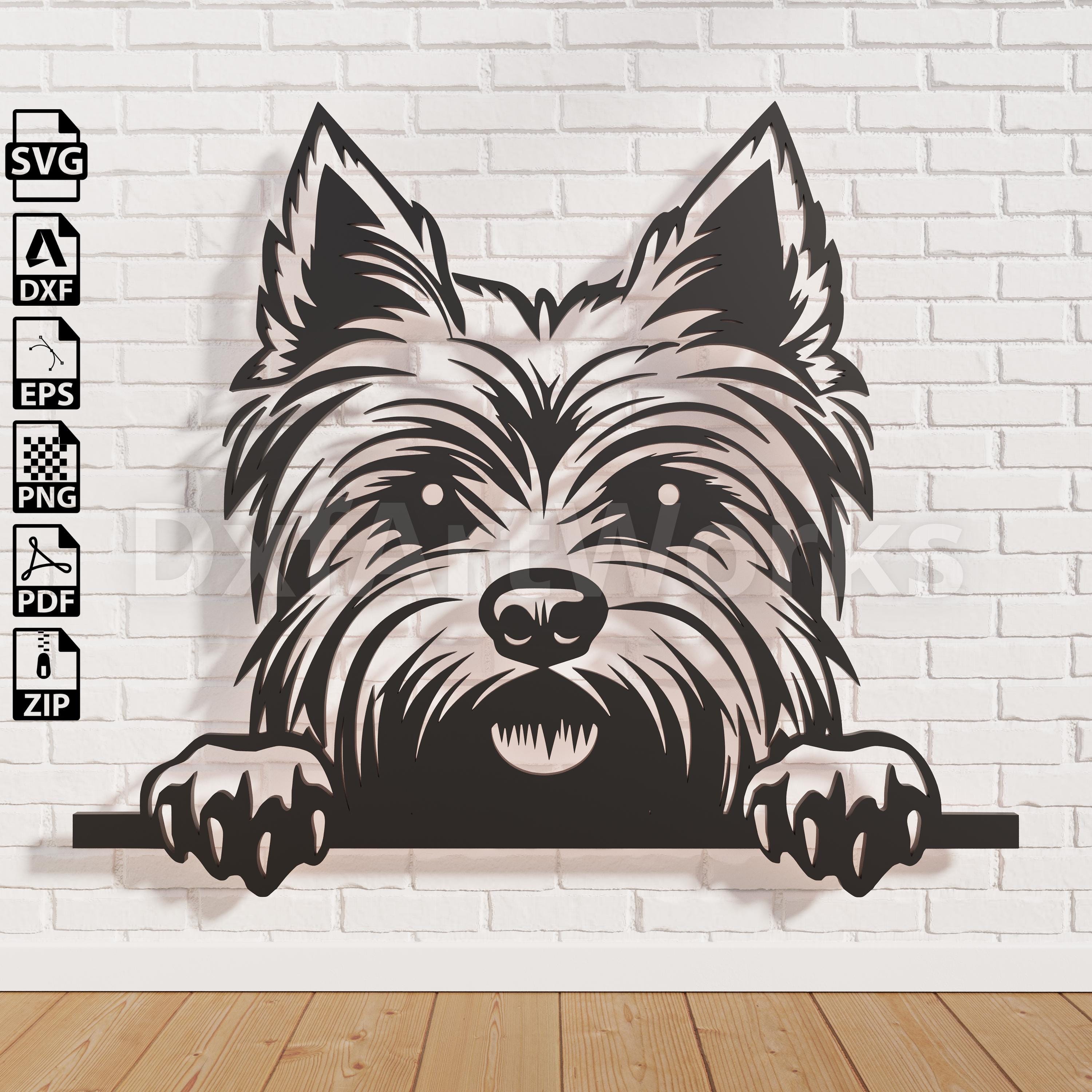 SILKY TERRIER Svg File for Cricut,dog Clipart,cut File,vector Art ...