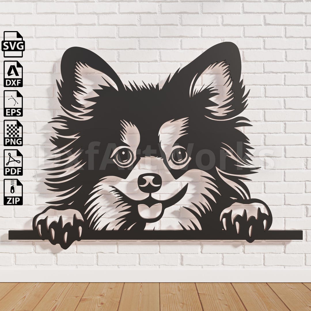 POMERANIAN Dog Svg File for Cricut,dog Clipart,cut File,vector Art ...