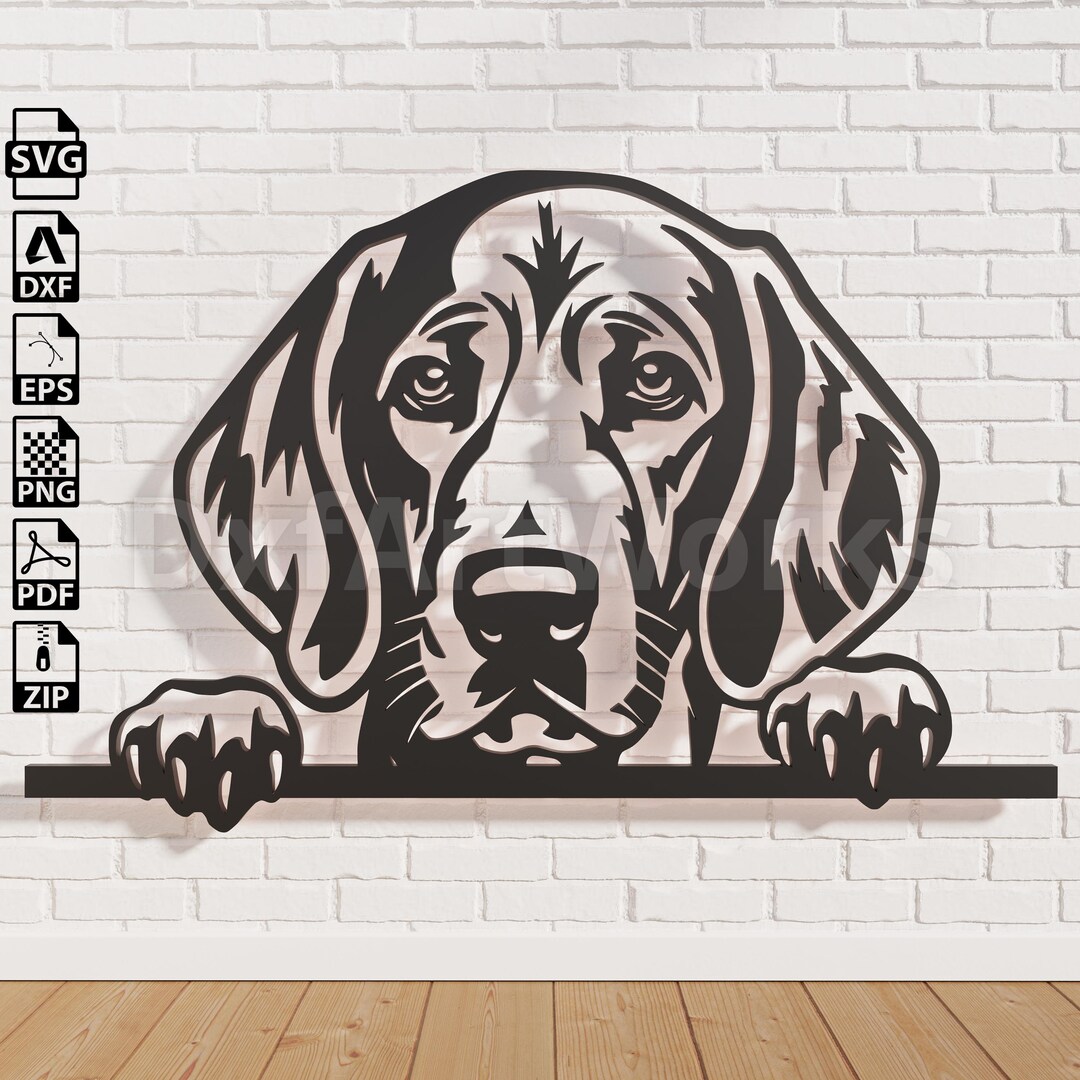 PLOTT Dog Svg File for Cricut,dog Clipart,cut File,vector Art Portrait ...