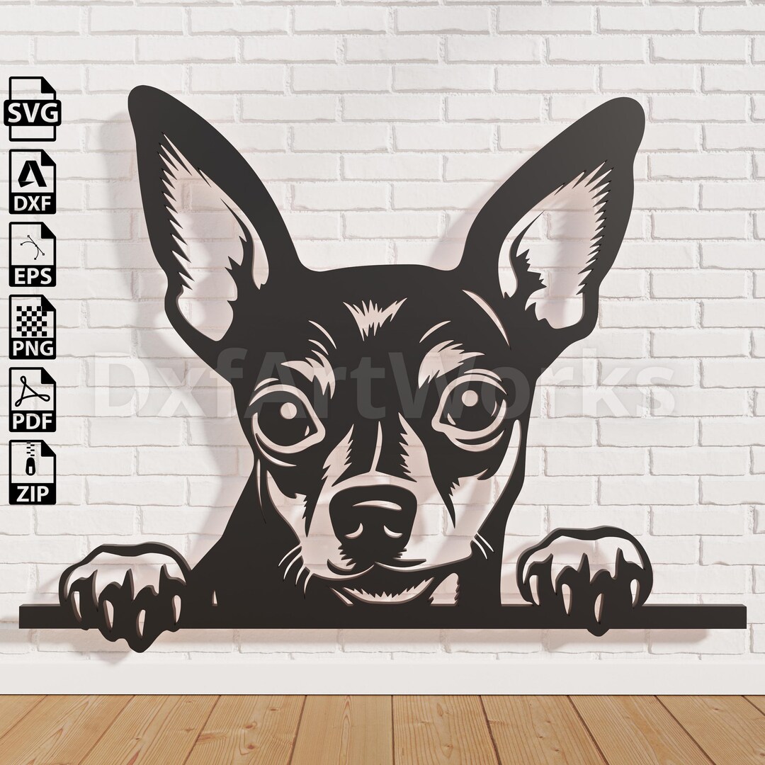 MINIATURE PINSCHER Dog Svg File for Cricut,dog Clipart,cut File,vector ...