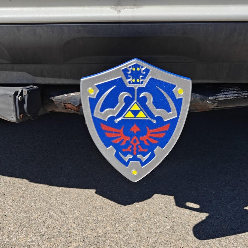 Hyrule Shield (2 Inch Tailer Hitch Cover) BIG, 9 Inches! - Etsy