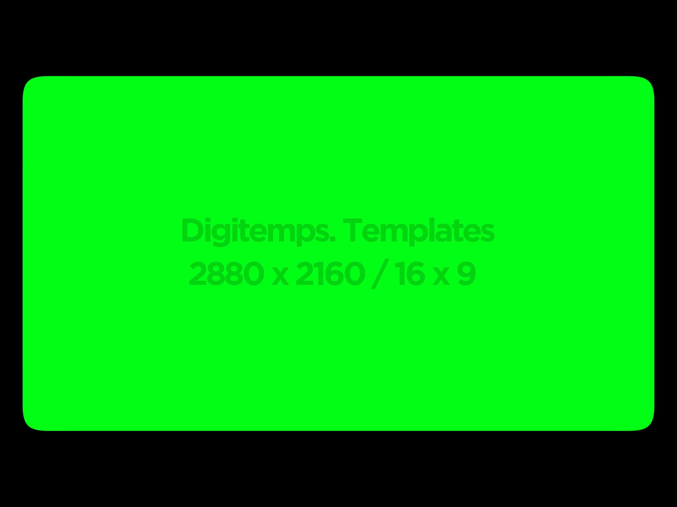 5 Green Screen Template Editing Template PNG Border for Videos Twitch ...