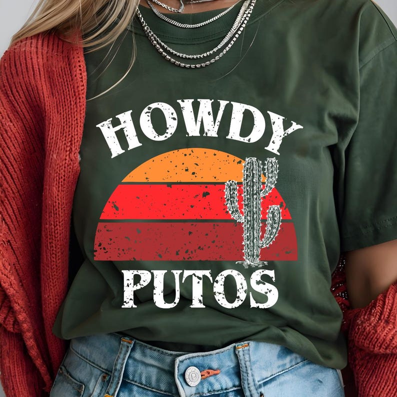 Howdy Putos Png, Howdy Shirt Png, Nashville Png, Funny Western Png ...
