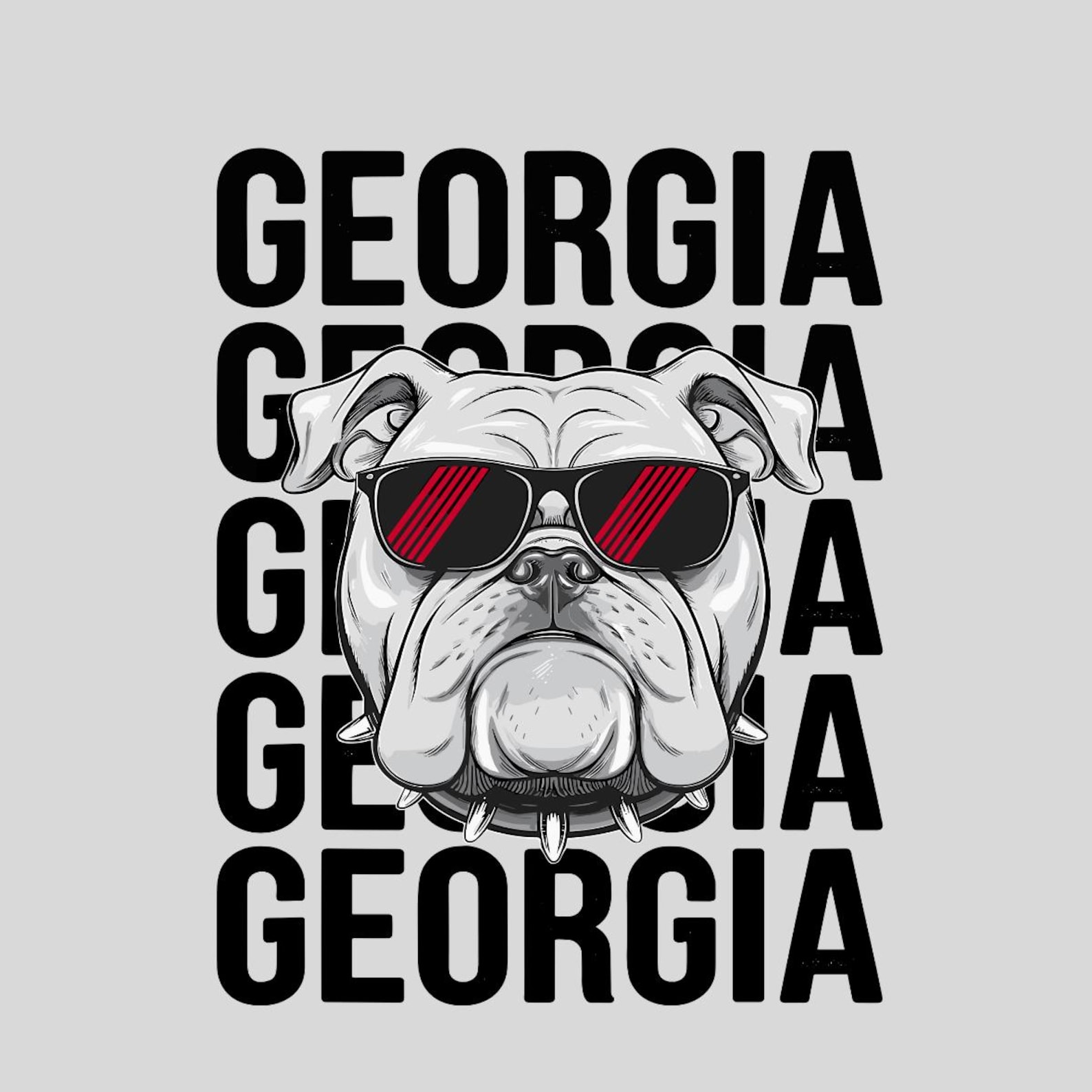 Georgia PNG, Georgia Sublimation Design, College Football Shirt, Print ...