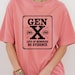 Gen X Lots of Memories No Evidence Png, Retro Vintage Funny 60s 70s 80s ...