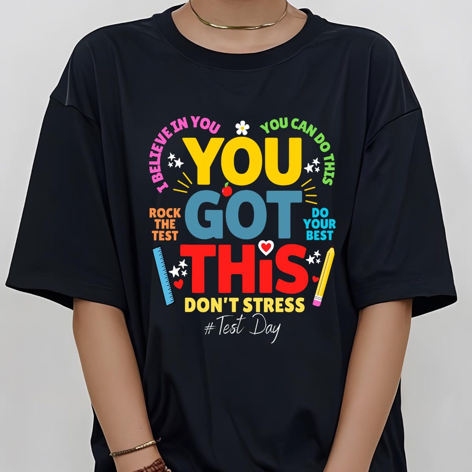 Test Day Rock the Test Teacher Testing Day You Got This, Test Day Png ...