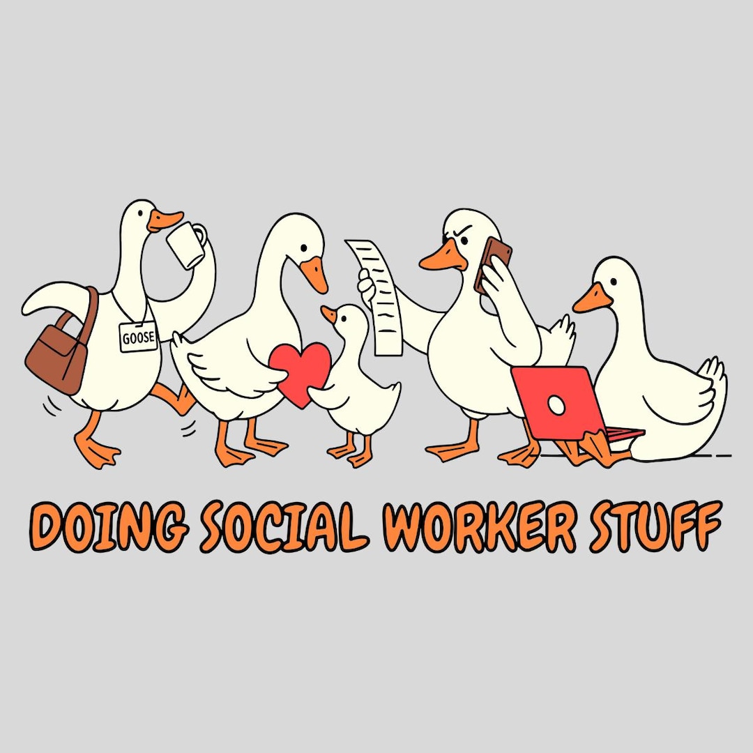 Cute Social Worker Png for Women • Case Manager Apparel • School ...