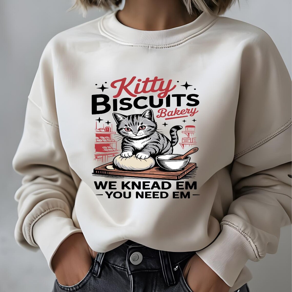 Kitty Biscuits We Knead Em You Need Em PNG Files, Cat Biscuit Maker ...