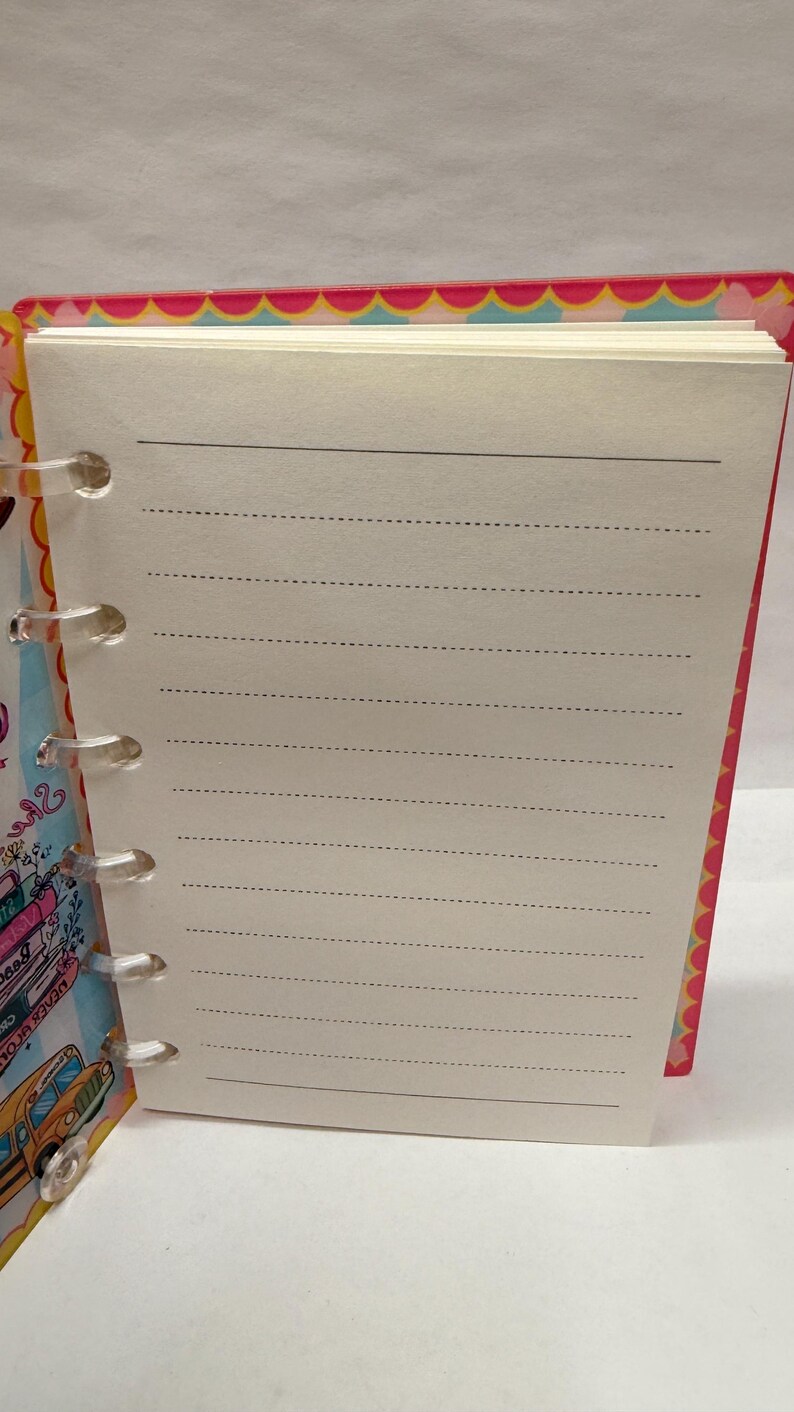 Cute Teacher Shaker Notebook A7 – Hand-assembled Mini Teacher Journal ...