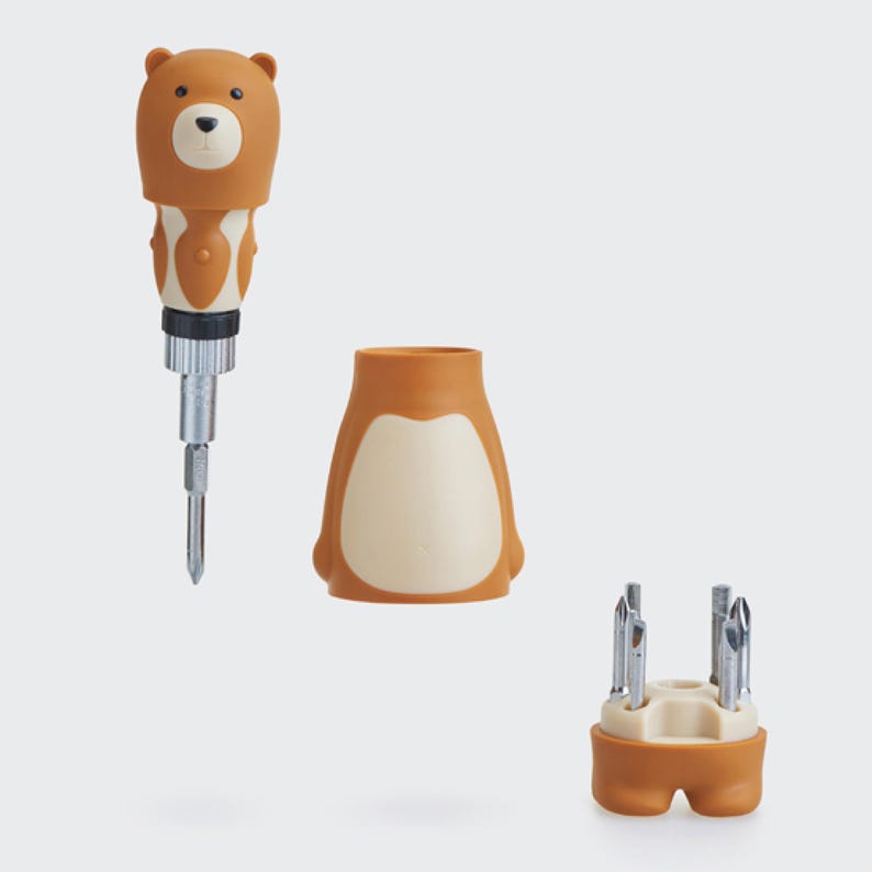 Brown Bear Ratchet Screwdriver: Quirky Bridesmaid Proposal Gift - Etsy