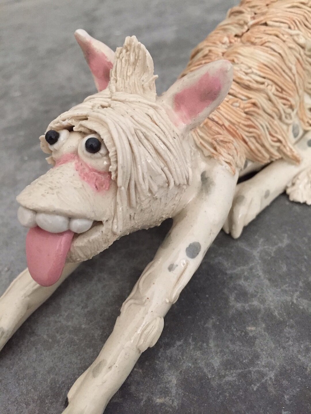 Scruffy Dog-handmade-goofy & Adorable! - Etsy