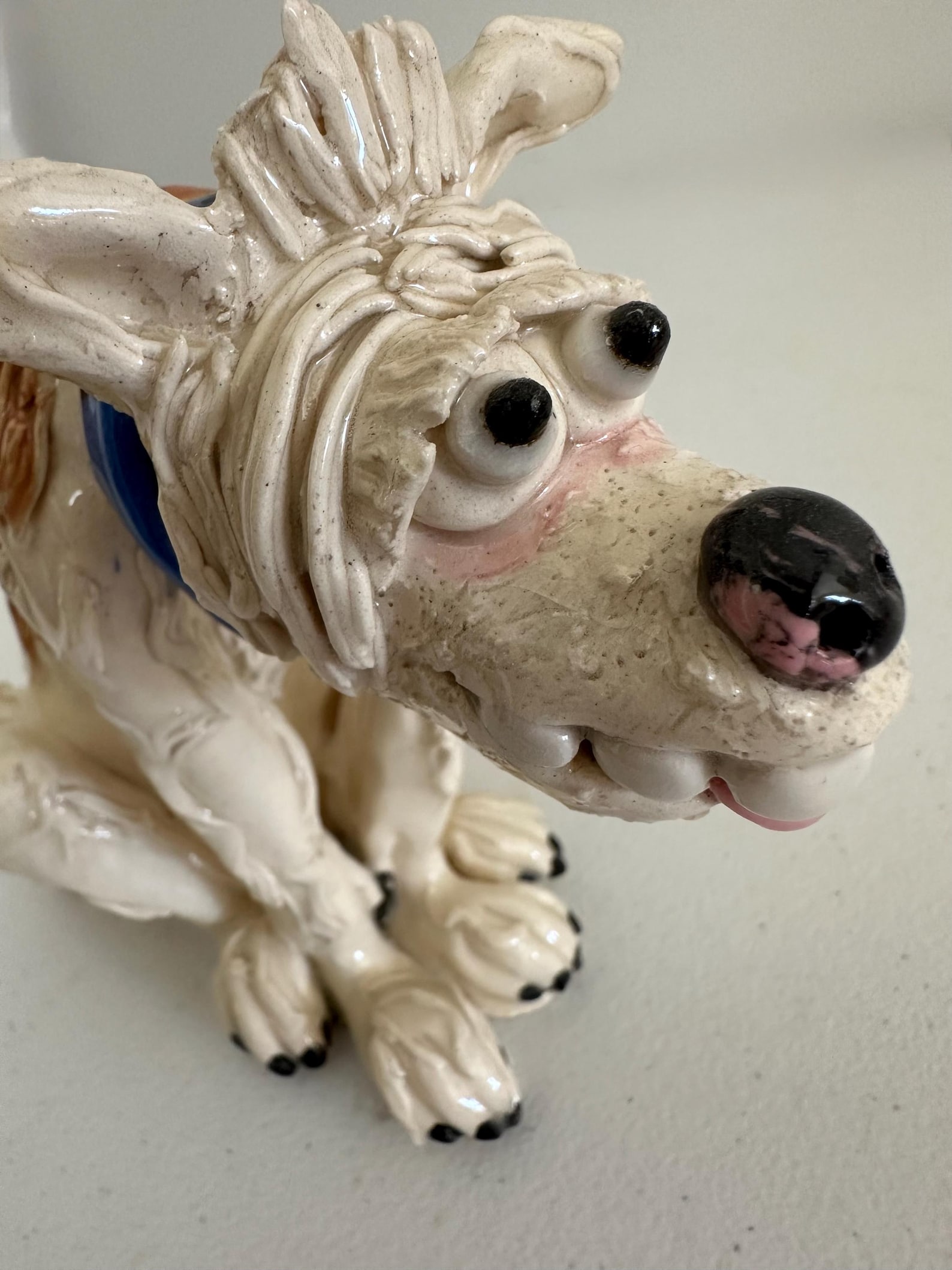 Original Dog Sculpture-scraggly Adorable Dog Named Killer - Etsy