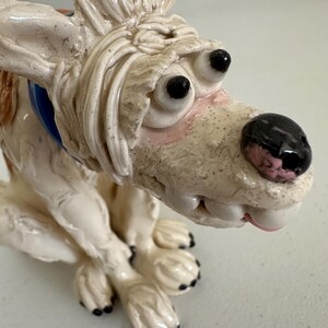 Original Dog Sculpture-scraggly Adorable Dog Named Killer - Etsy