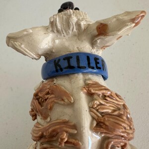 Original Dog Sculpture-scraggly Adorable Dog Named Killer - Etsy