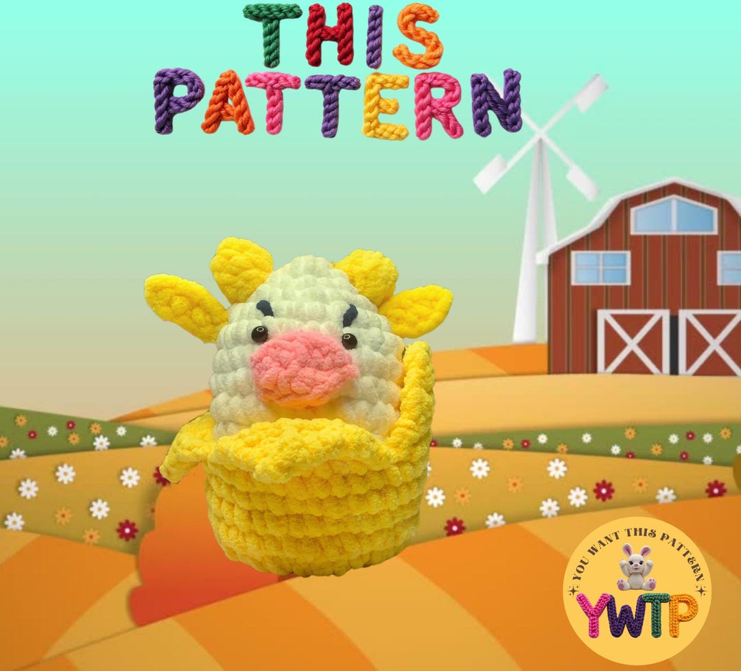 Banana Cow Amigurumi Crochet Pattern, Cow Banana Crochet, Strawberry ...