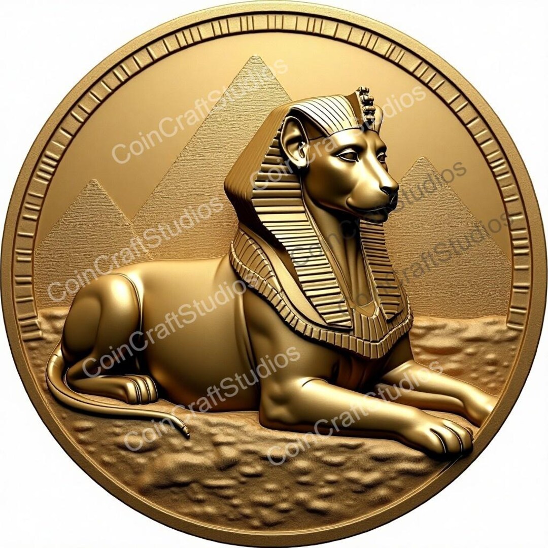 Desert Sentinel Depth Map Coin for CNC & Fiber Laser Engraving Custom ...