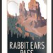 Rabbit Ears Pass, Colorado - Poster - Etsy