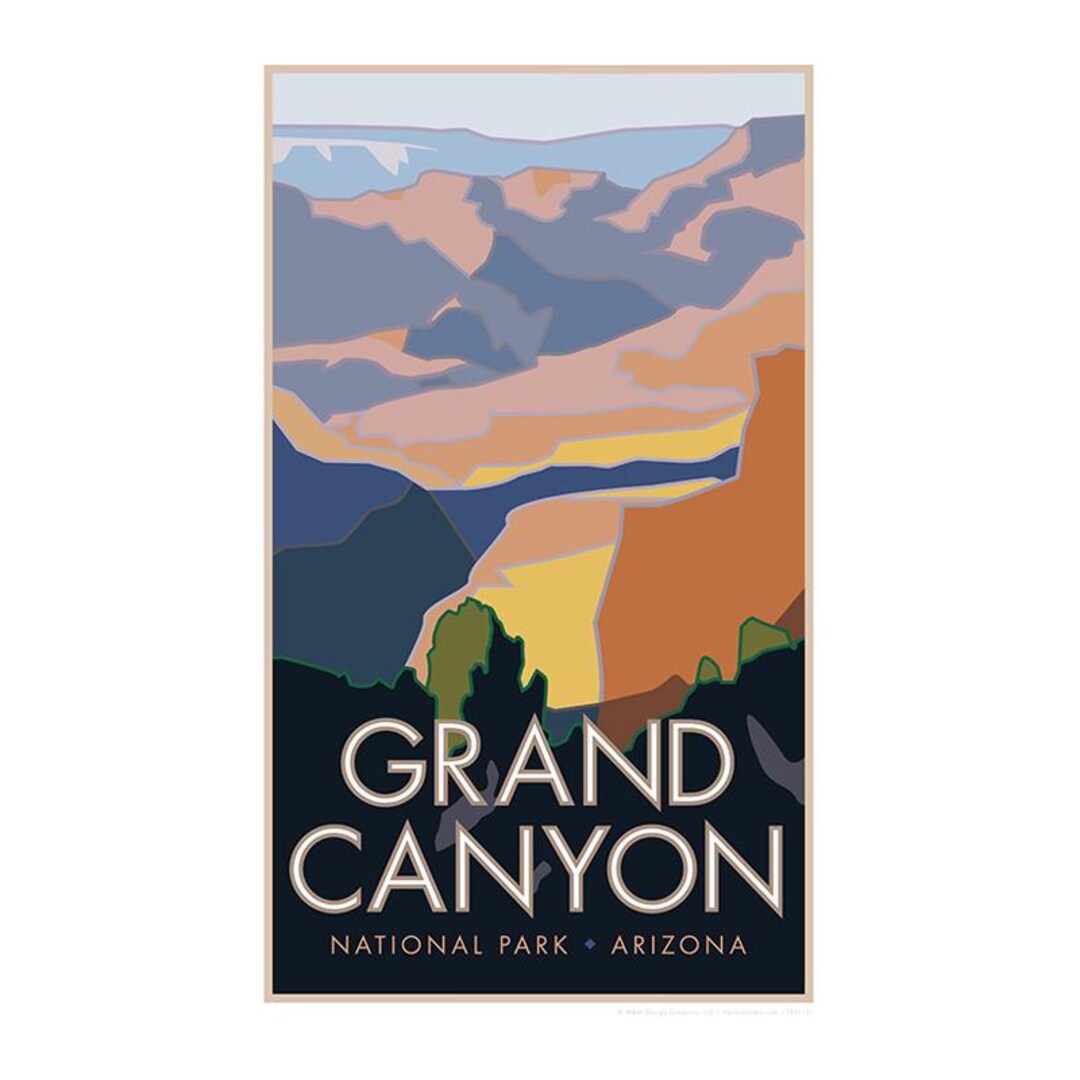 Grand Canyon National Park, Arizona - Poster - Etsy