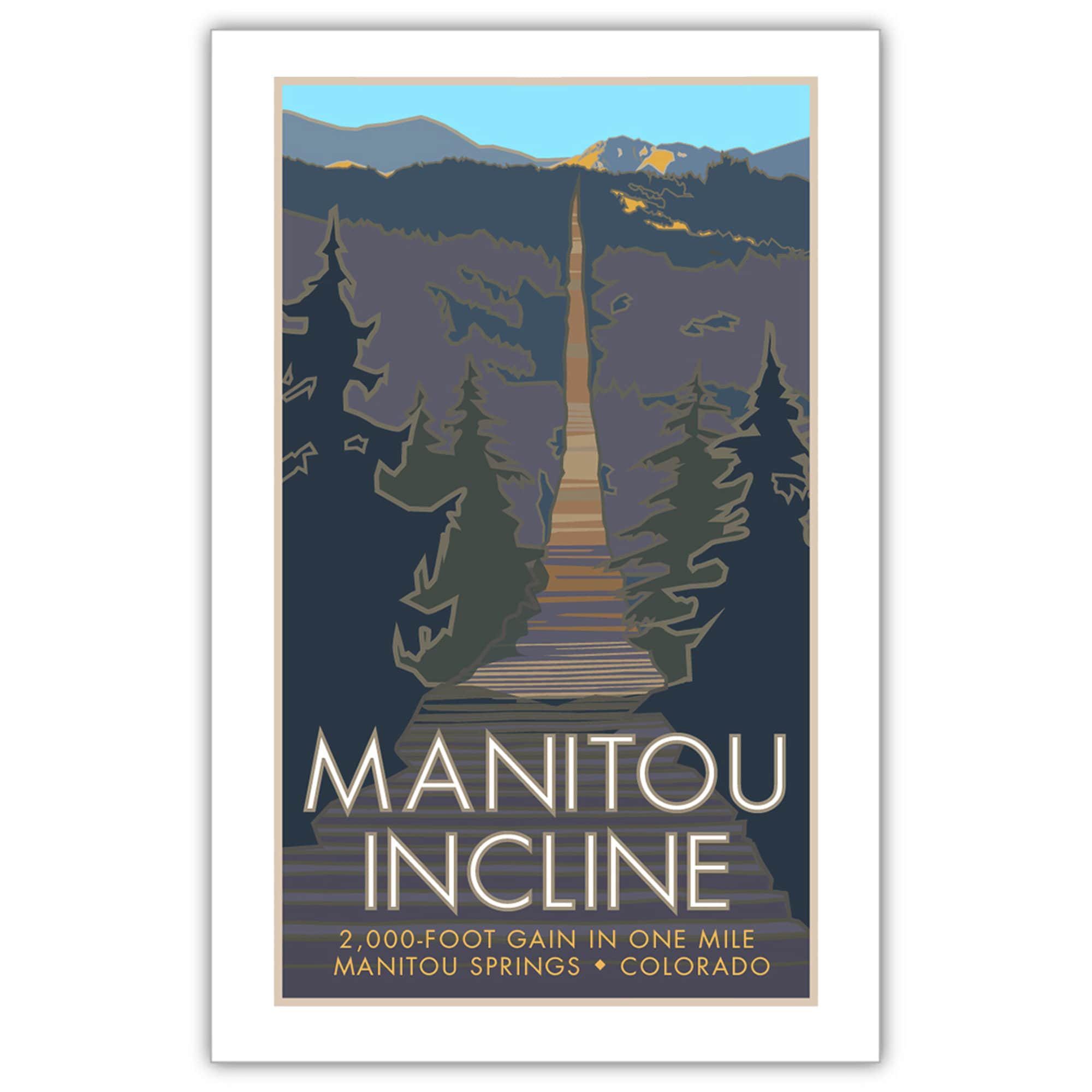 Manitou Incline Poster - Etsy
