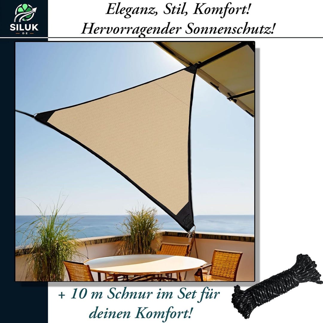 Sun Sail Patio Roofing Sun Protection UV Protection Garden Roofing With ...