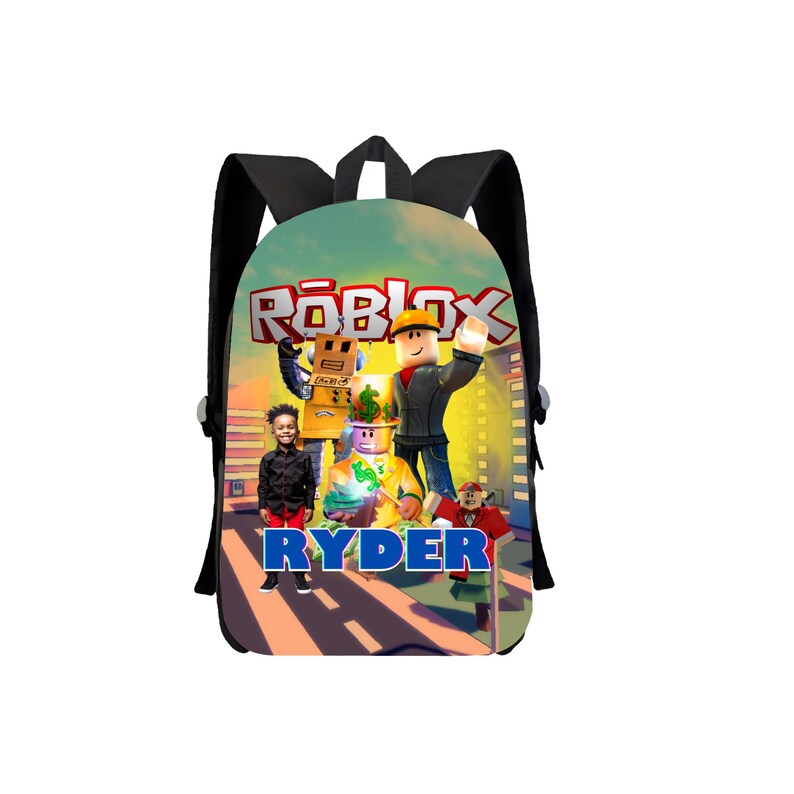Editable Roblox Backpack Digital Template - Etsy