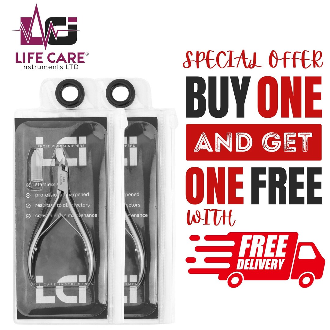 Professional Cuticle Nipper With Double Spring High-quality Stainless Steel Buy 1 Get 1 Free ...