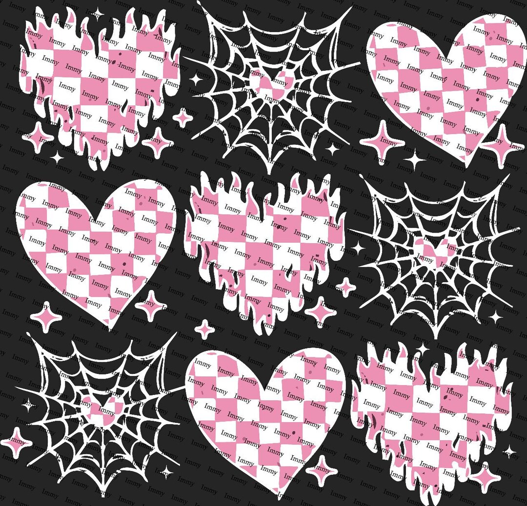 Pink Heart SVG PNG - Etsy