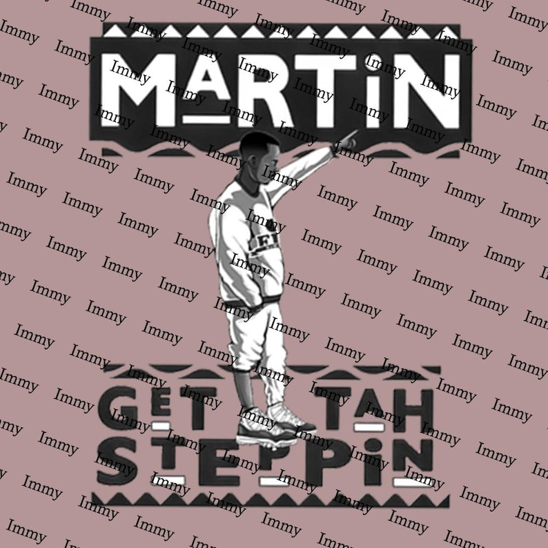 Martin in Black PNG - Etsy