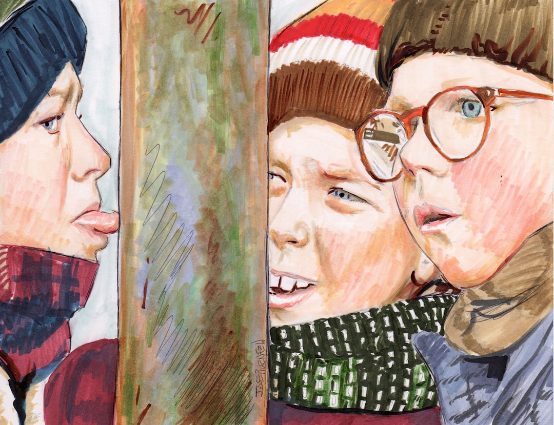 Christmas Story Print - Etsy