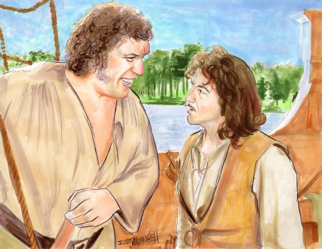 Princess Bride Fezzik and Inigo Print - Etsy