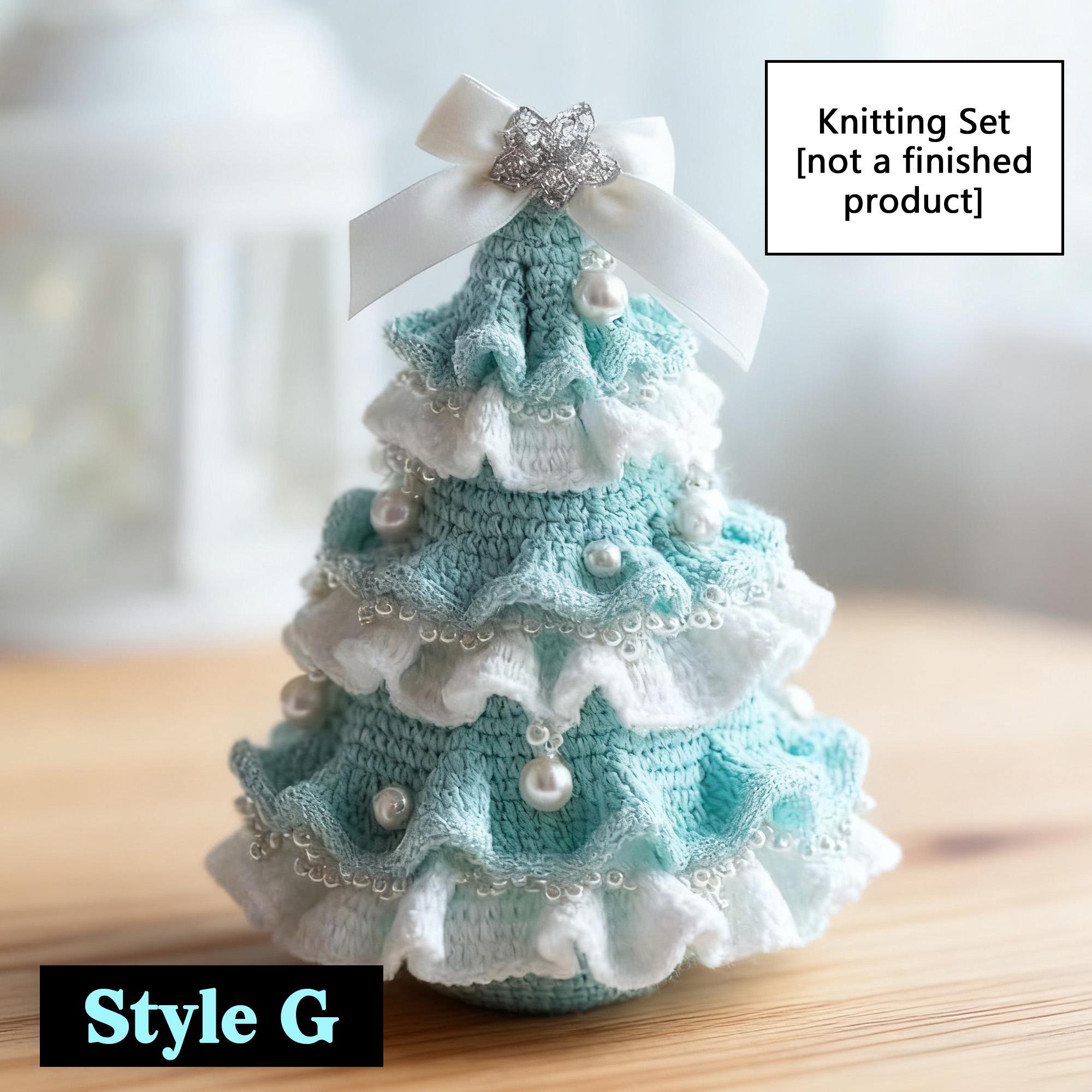 DIY Crochet Christmas Tree Kit,crochet Christmas Tree,diy Holiday ...