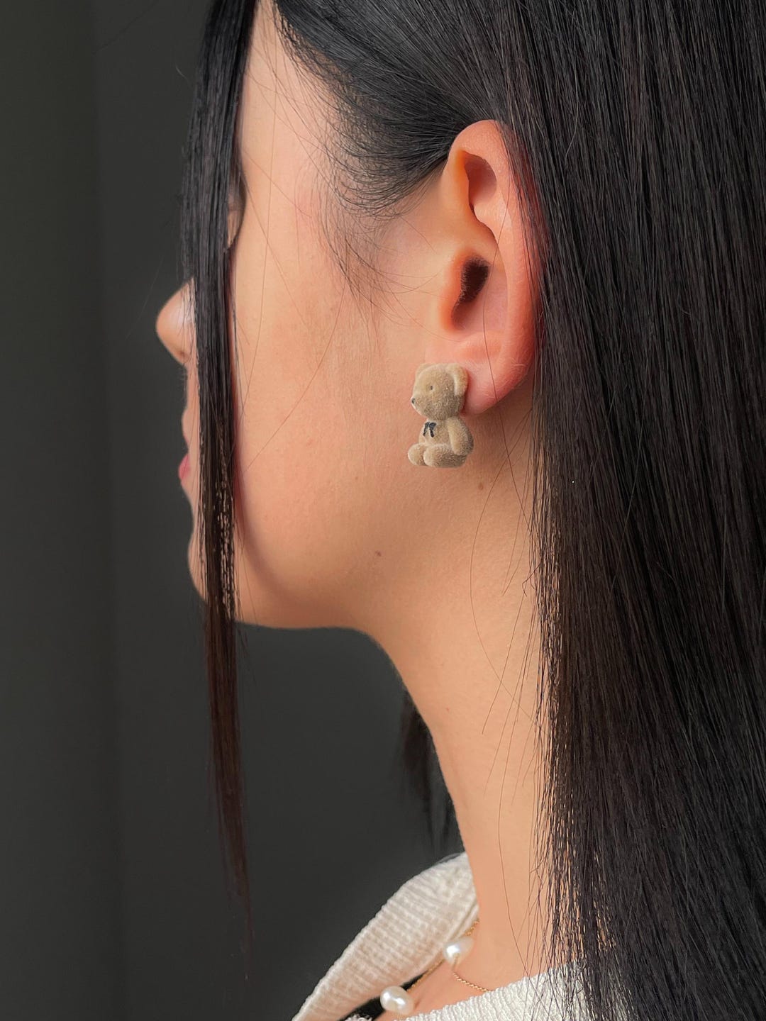 Teddy Earrings, Bear Earrings, Teddy Bear Earrings, Plush Teddy ...