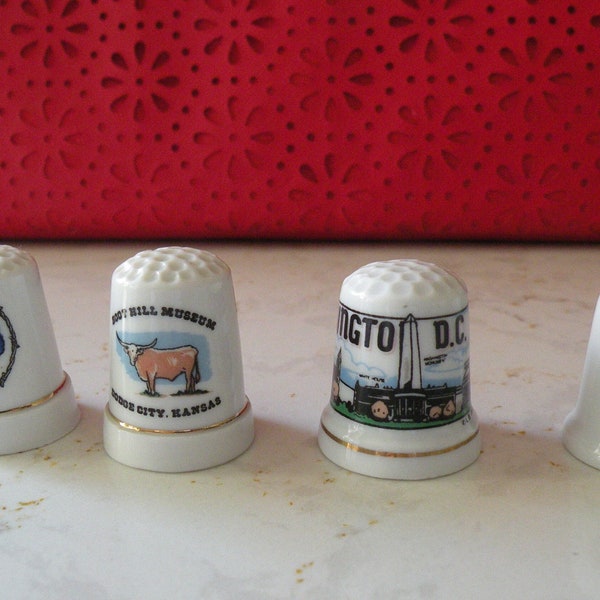 Bone China Thimble - Etsy